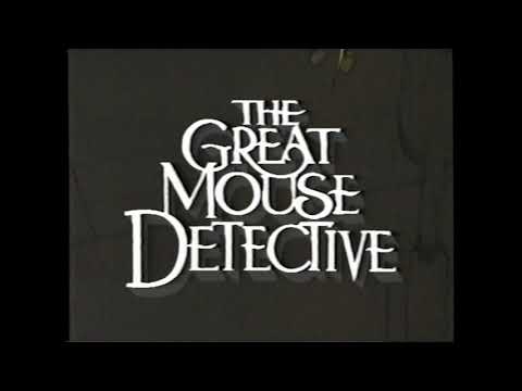 The Great Mouse Detective (1992 VHS Trailer)