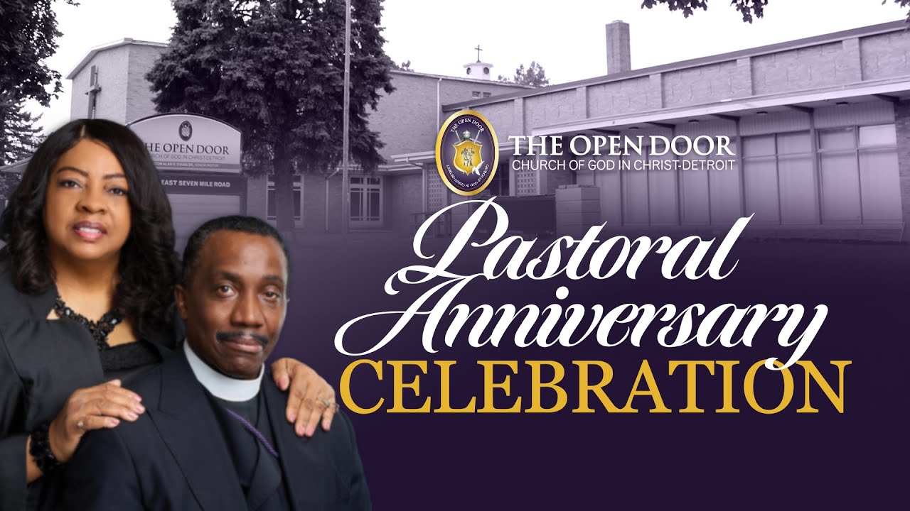 Pastoral Anniversary Celebration with Guest Speaker Bishop Meredith ...