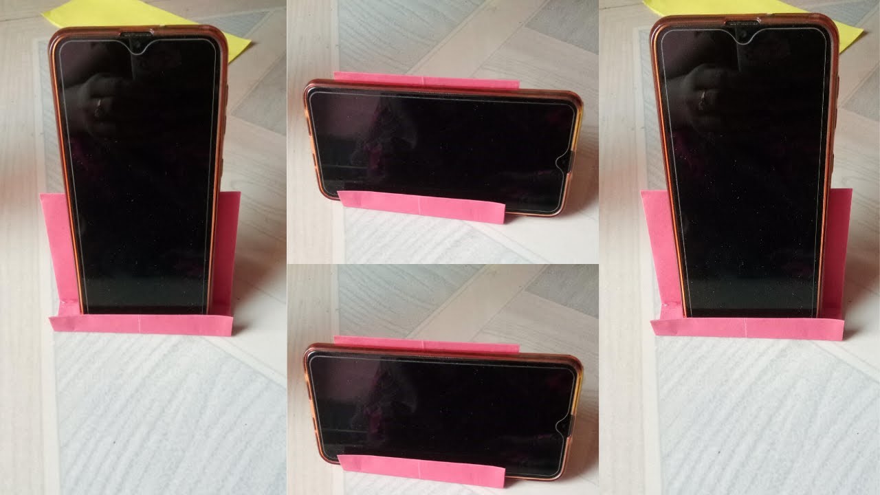 #origami #phonestand #mobilestand How to do 3D Origami phone handler ...