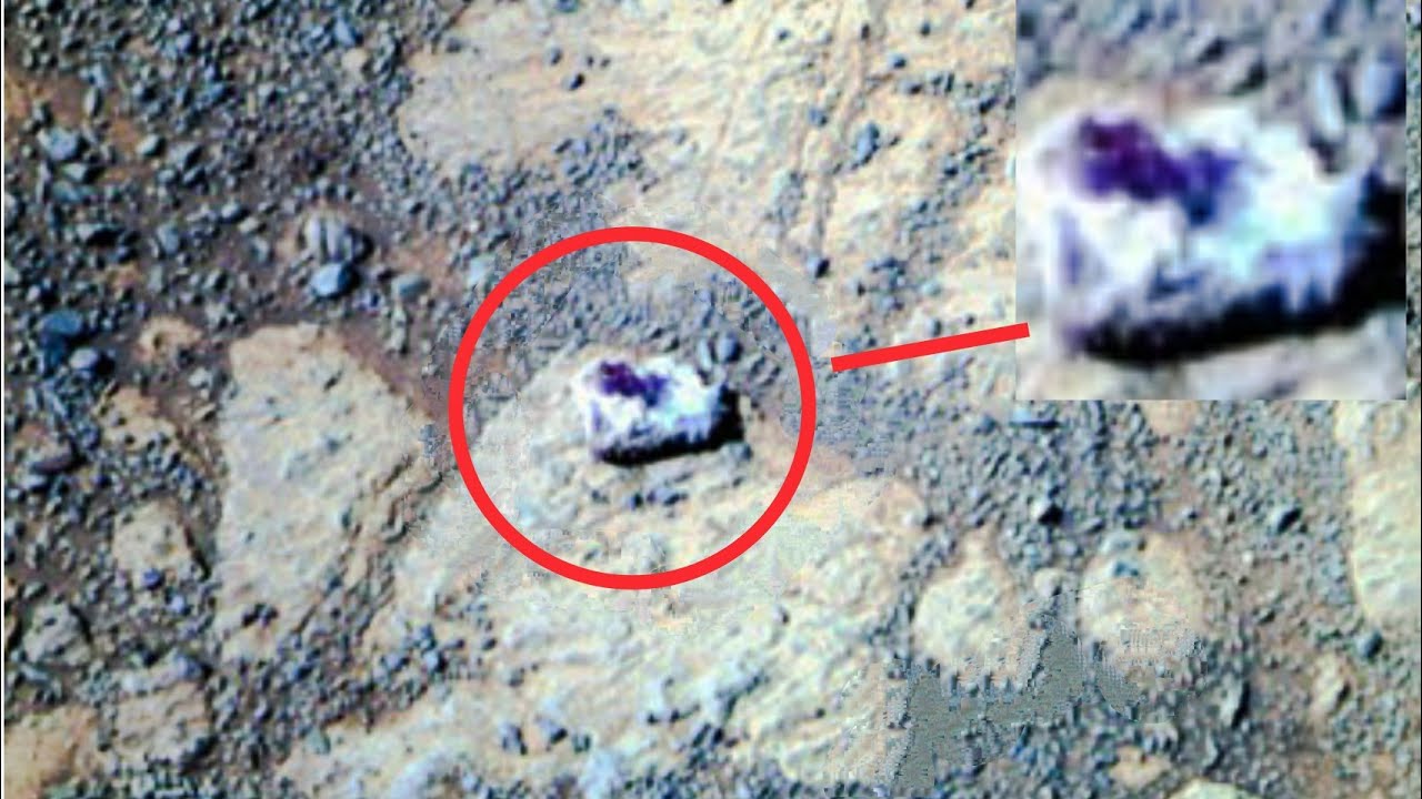 Curiosity Rover found the Mysterious Stone on Mars. Real Mars Diamond ...