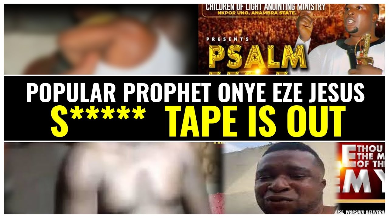 Just in:PROPHET ONYE EZE JESUS S Tape is finally out!ONE CHANCE - YouTube