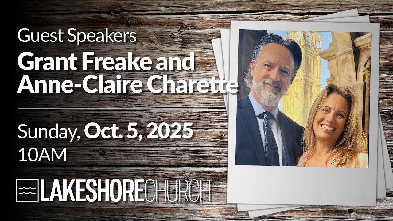Guest Speaker - Rev. Grant Freake and Anne-Claire Charette - YouTube
