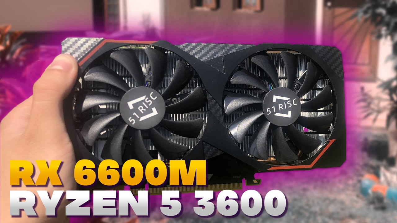 TESTANDO A RX 6600M EM JOGOS | TutaTech - YouTube
