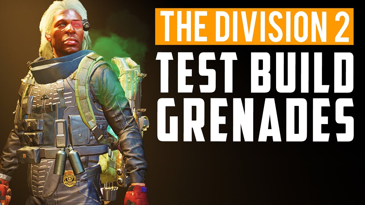 THE DIVISION 2 TEST D'UN BUILD GRENADES / EXPLOSION - YouTube