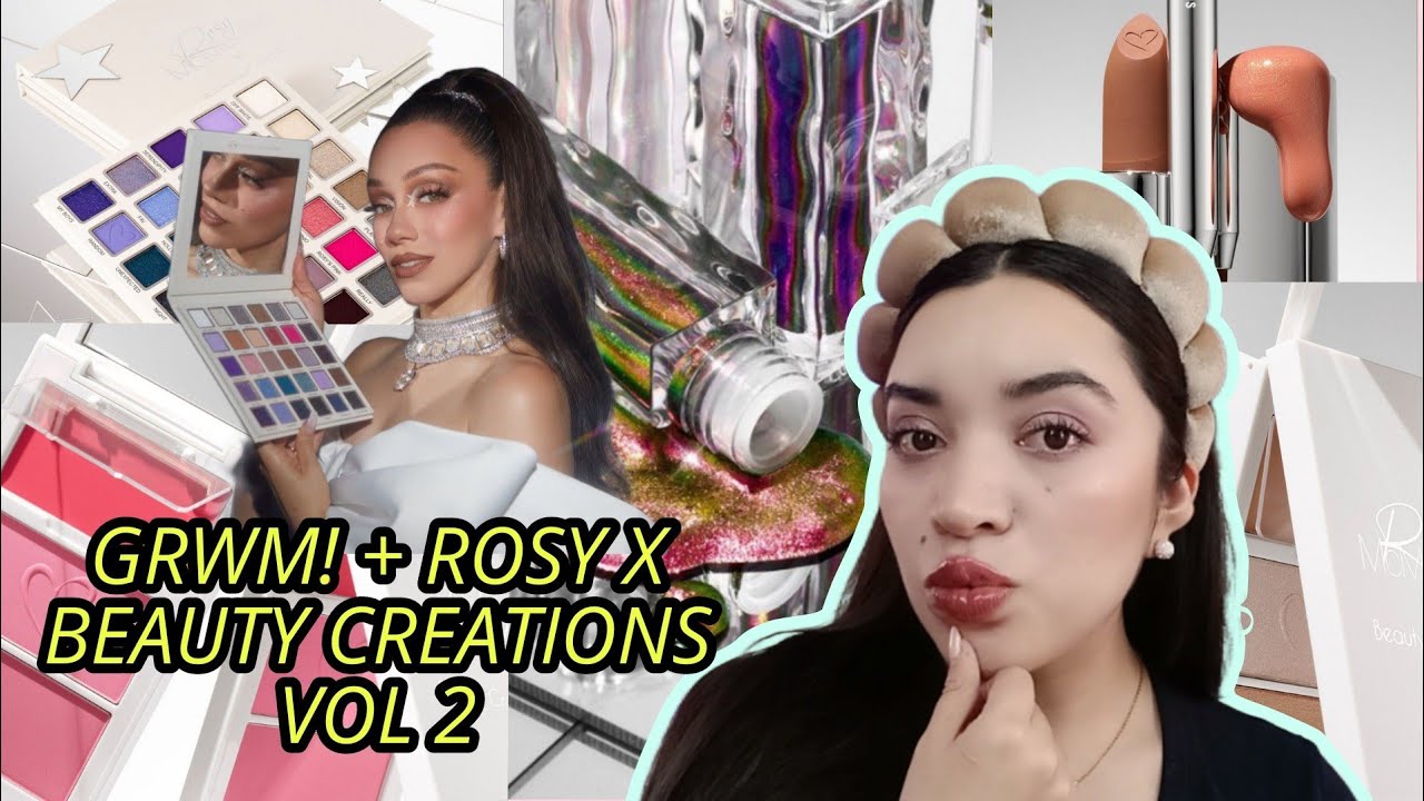 MAQUÍLLATE CONMIGO + PLATICA ROSY X BEAUTY CREATIONS VOL 2 | MI OPINIÓN ...