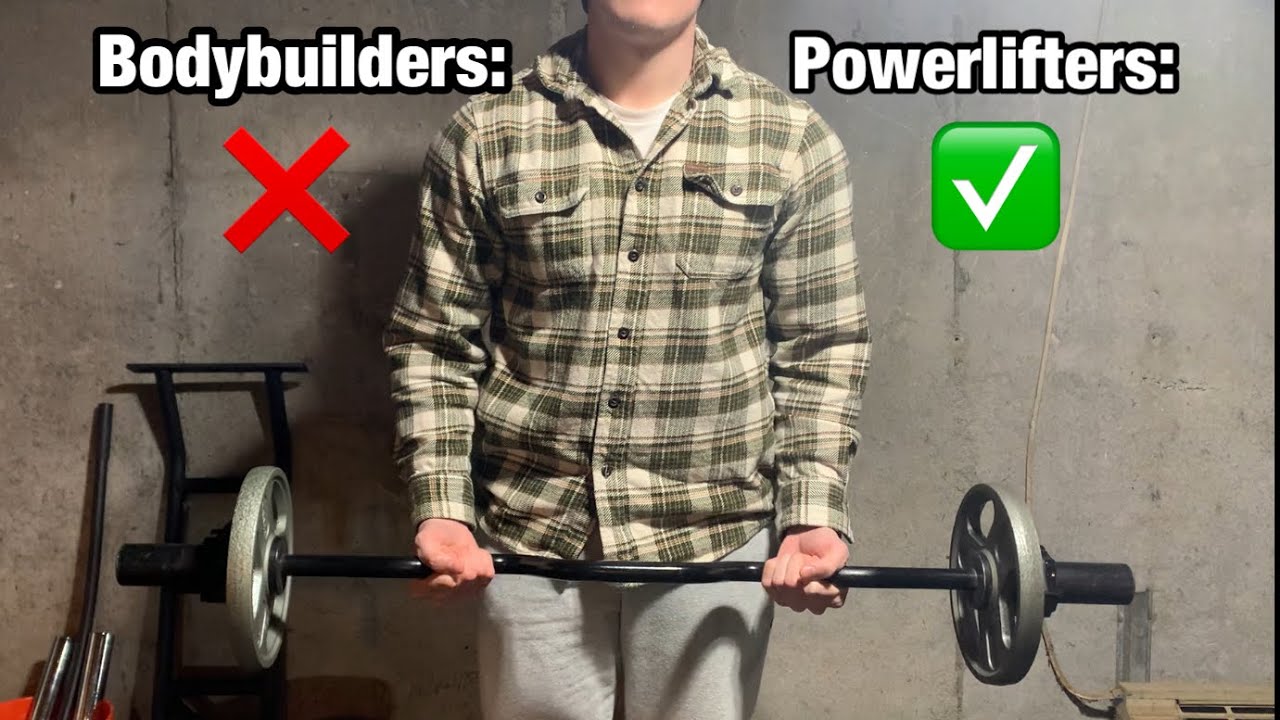 Bodybuilders Are Confused, Powerlifters Are Smart - YouTube