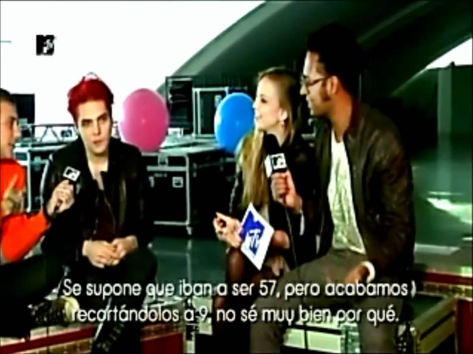 My Chemical Romance Interview - MTV España - YouTube