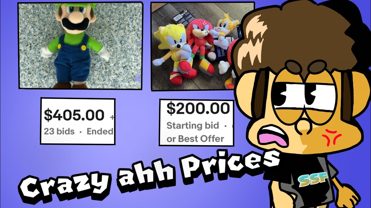 Buying Mario / Sonic Plush Merchandise in 2024 (Video Essay ...