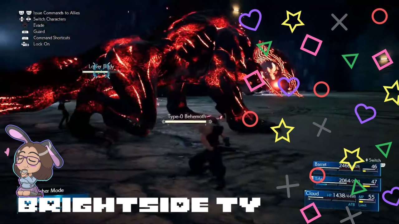 Taking On The Behemoth! | Final Fantasy 7 Remake - Part 23 - YouTube