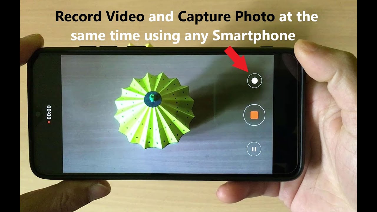 Record Video and Capture Photo at the same time using any Smartphone ...
