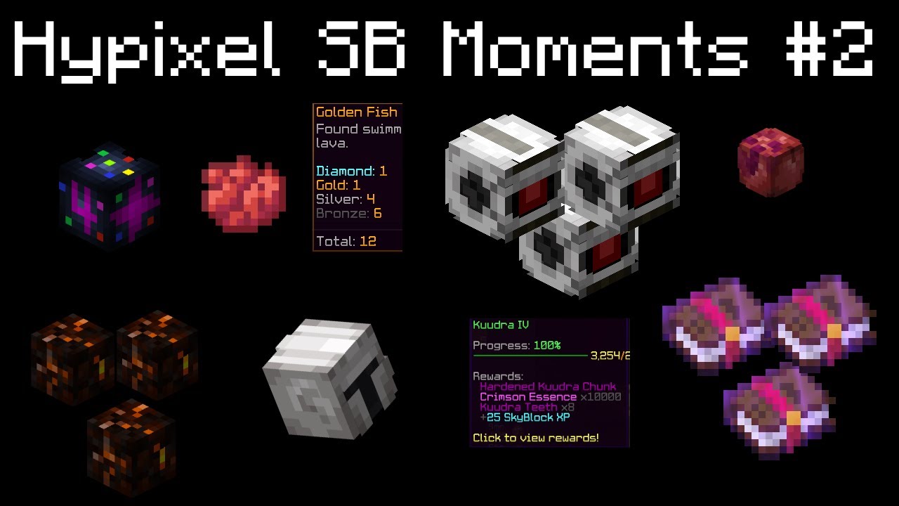 500 Hours of Grinding got me THIS! {Hypixel SB Moments #2} - YouTube