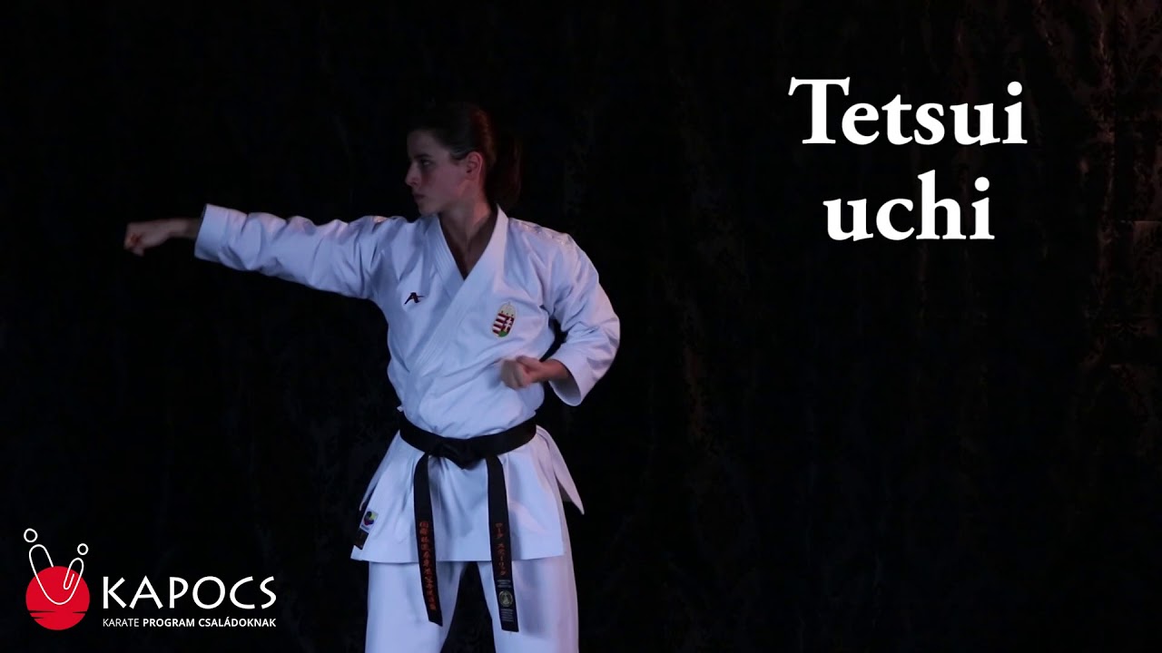 Karate Shito-ryu - Tetsui uchi - Kapocs Sportprogram - YouTube