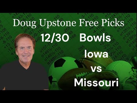 Free Football Pick Iowa Hawkeyes vs Missouri Tigers 12/30/24 College ...