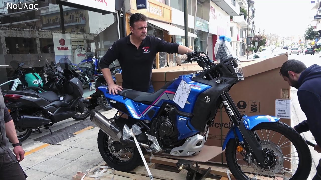 YAMAHA TENERE 700 amazing motorcycle - Unboxing 2024 - YouTube