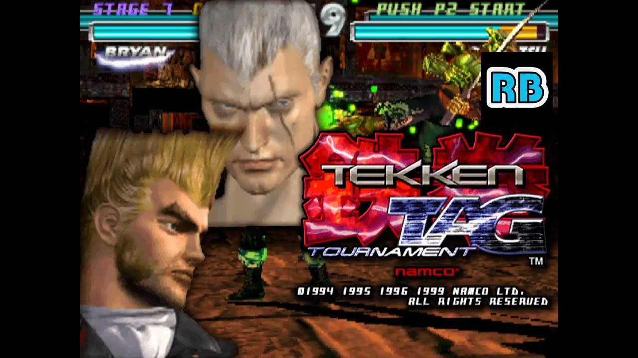 1999 [60fps] Tekken Tag Tournament (World) Bryan Paul ALL - YouTube