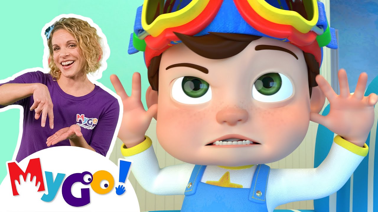 The Laughing Song | MyGo! Sign Language For Kids | CoComelon | ASL ...