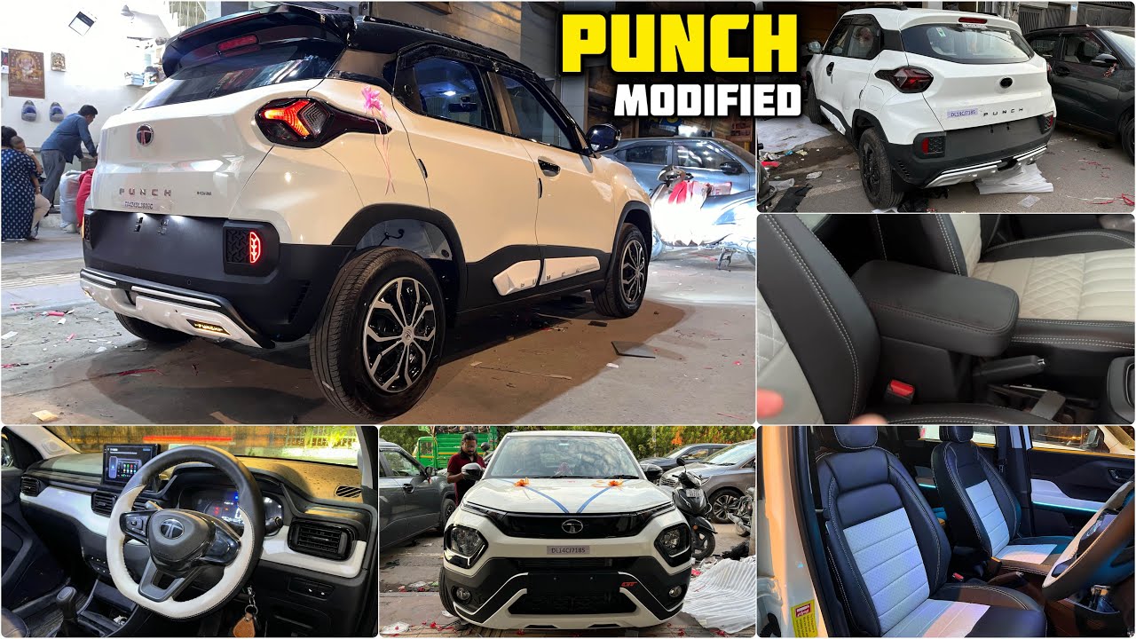 2024 Tata Punch Pure Base To Top Model Modification With Price Tata ...