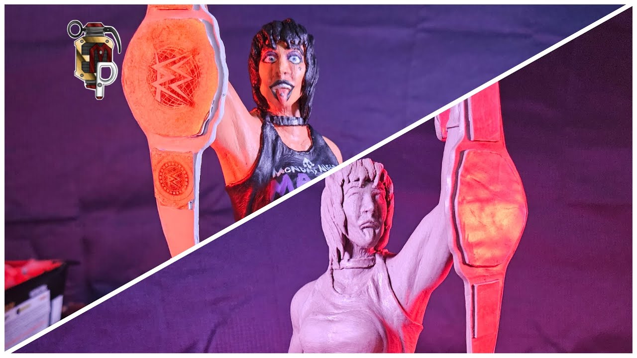 Rhea Ripley Sculpture Timelapse | WWE - YouTube