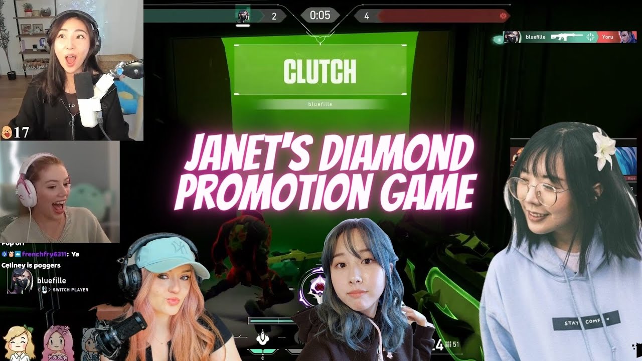 Janet's Diamond Promotion Game with BrookeAB BlueFille Celine ...
