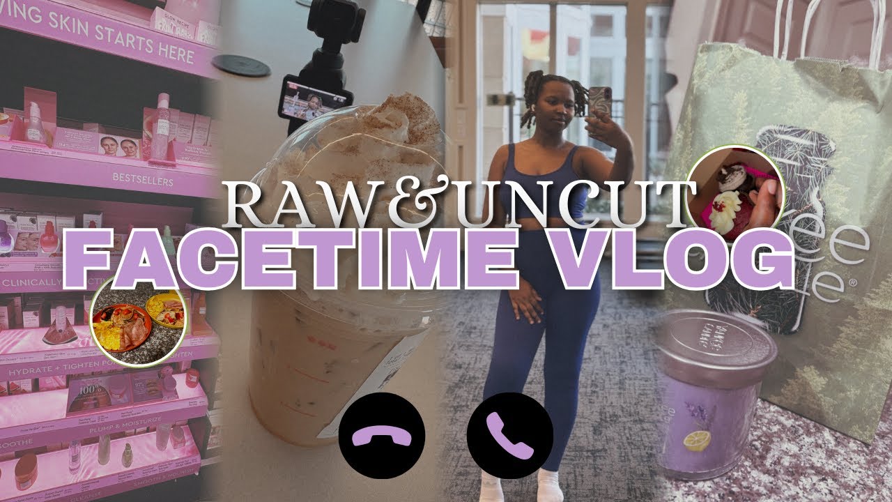 FACETIME VLOG ᥫ᭡ | CREATIING NEW HABITS, BIRTHDAY FREEBIE, ADAPTING ...