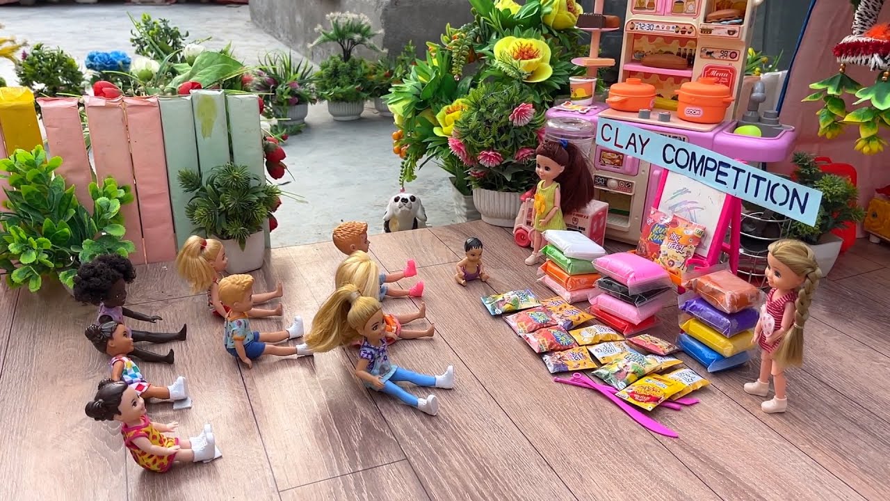 Lilly milly ki kahani part 38/ Lilly milly ne kiya clay competition ...