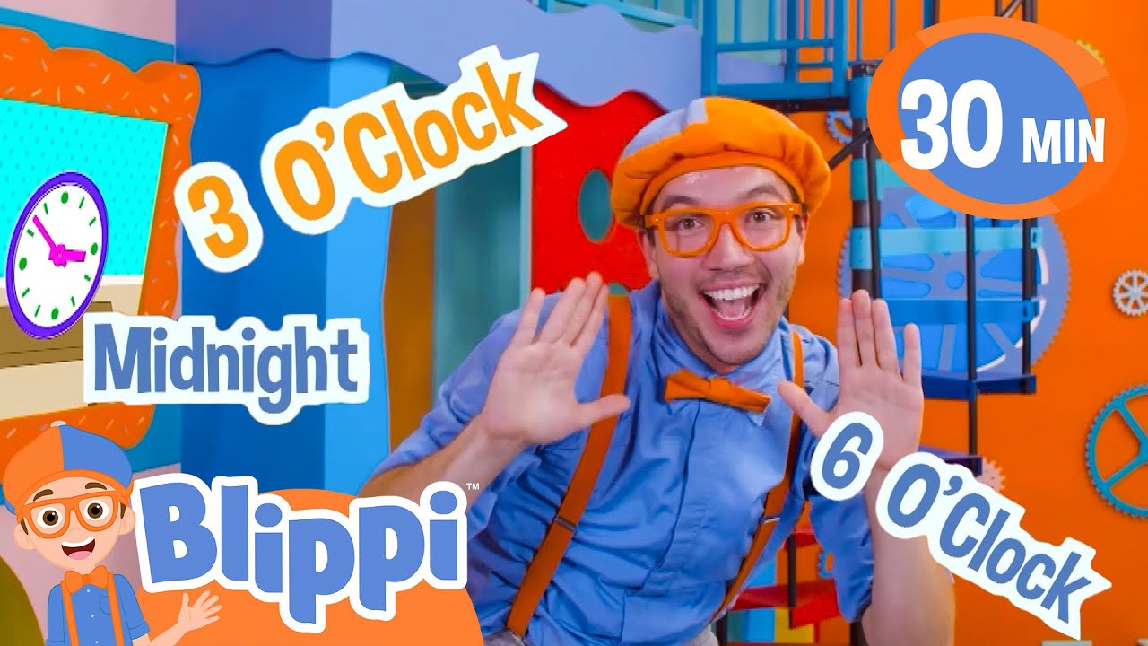 Tick Tock Rock Song🎶 | Blippi + More Kids Songs | Moonbug Kids - YouTube
