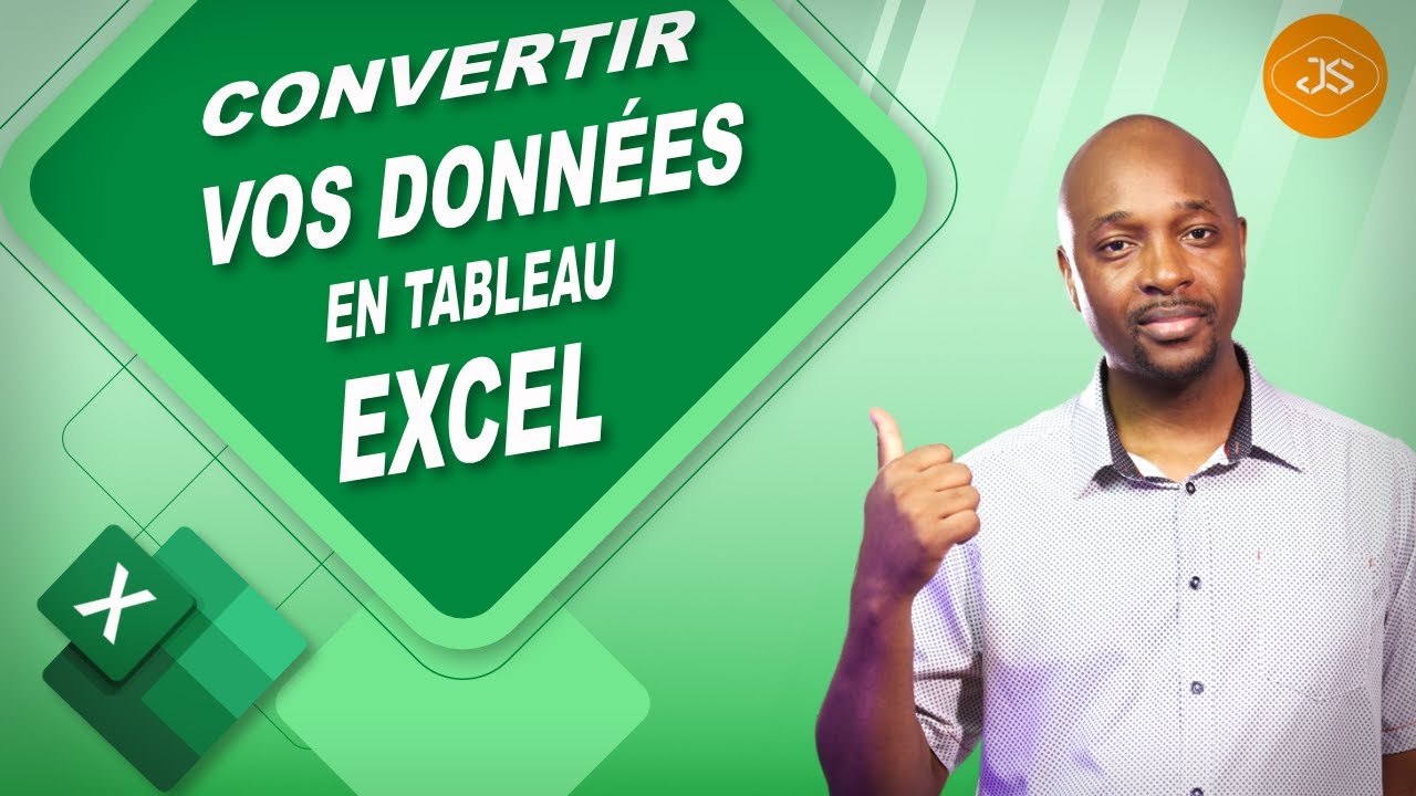 Excel – Convertir vos données en tableau (simple, rapide et efficace ...