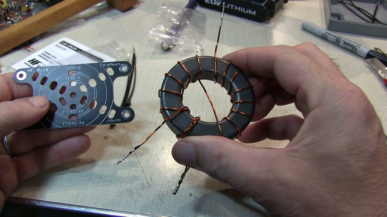 #344: ARRL 49:1 End Fed Halfwave UNUN transformer kit from HFKits ...