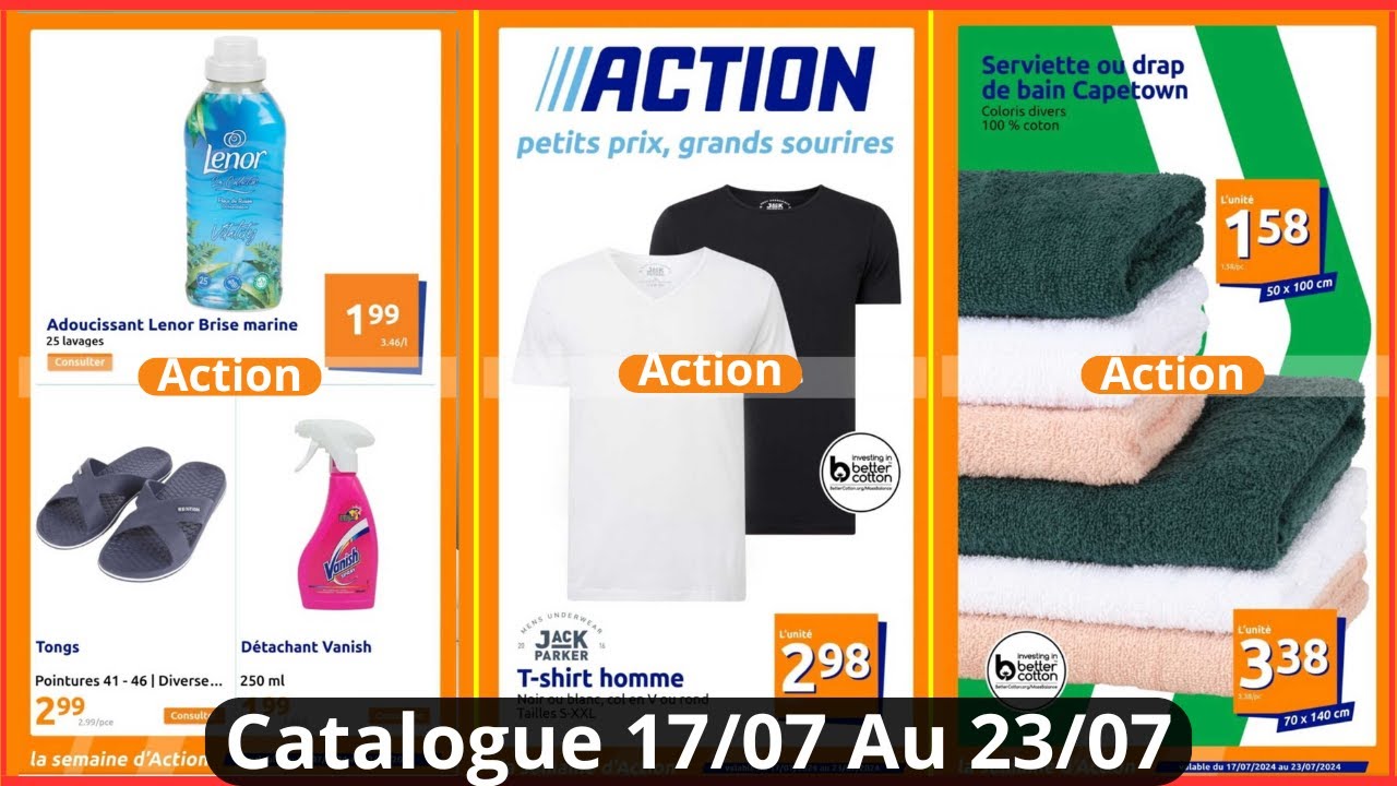 Nouveau Catalogue Action De Cette Semaine 17/07 Au 23/07/24 Arrivage Et ...
