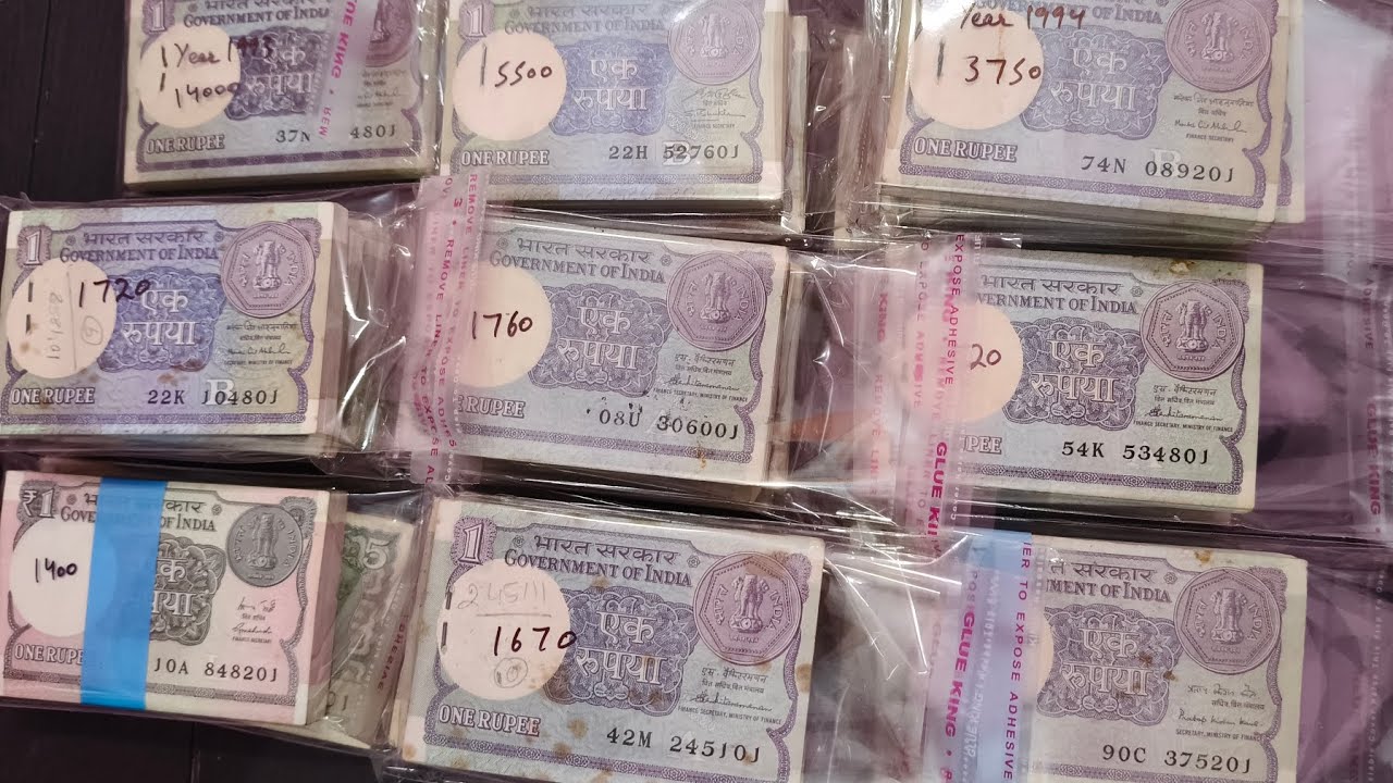 Buy Old 1 Rupee Notes Packet Value | 5 Rupees Deer Packet Value ...