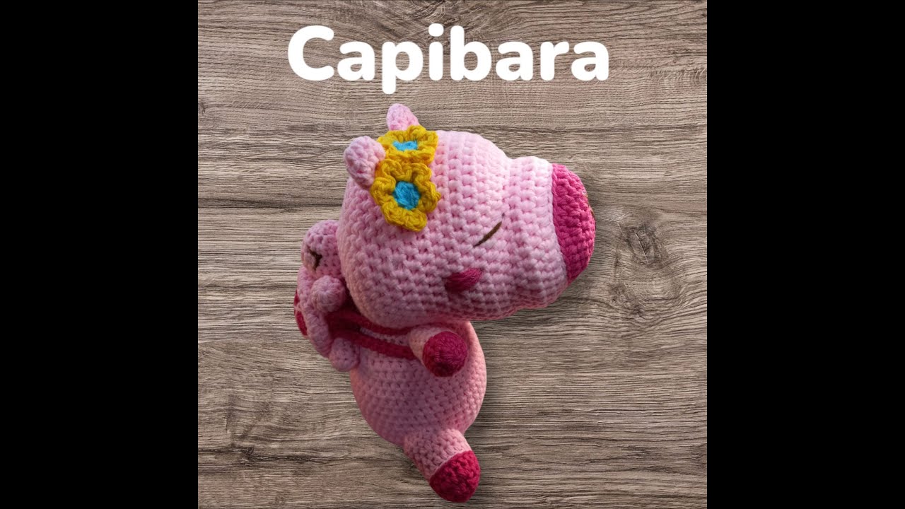 💖"🔹💖" "Tutorial: Cómo Hacer un Adorable Capibara Rosado 🐹 💖" - YouTube