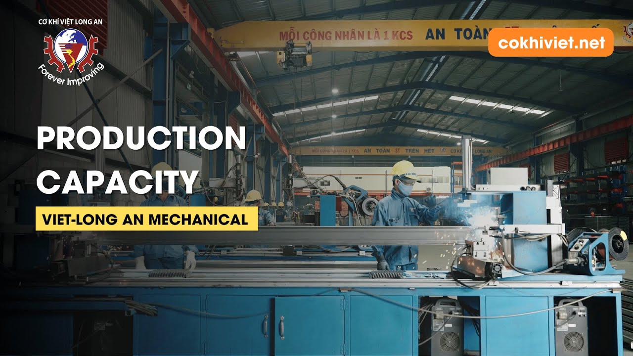 Precision machining & Racking production capacity | Viet Mechanical Co., Ltd - YouTube