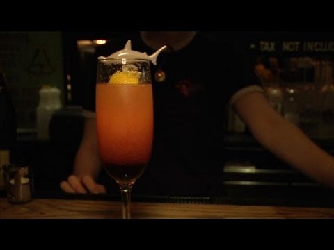 Enjoy This 'Shark Week' Themed Cocktail Recipe - YouTube
