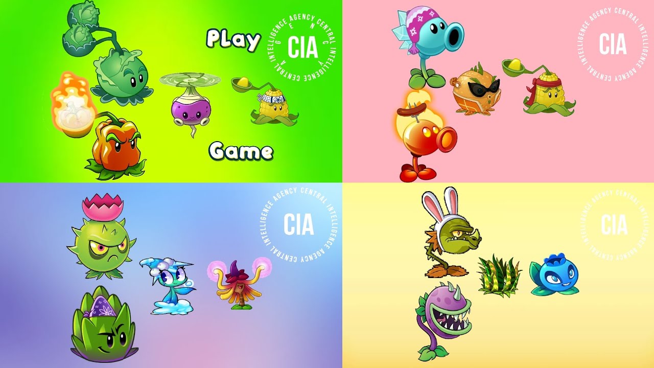 Pvz2 Team Plant -4 Desert Map Special Teams, Which Team Wins- Zombier ...