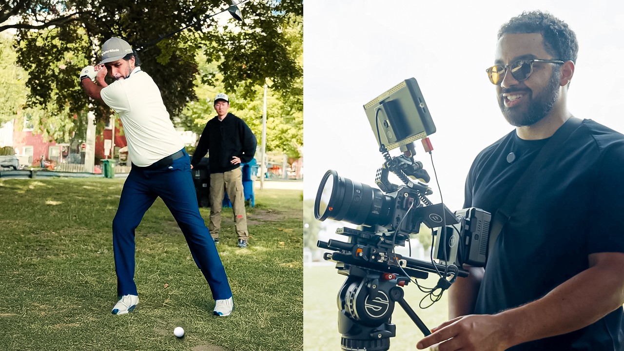 We RECREATED the Golf‑Ball POV from Happy Gilmore with a $0 DIY Rig ...