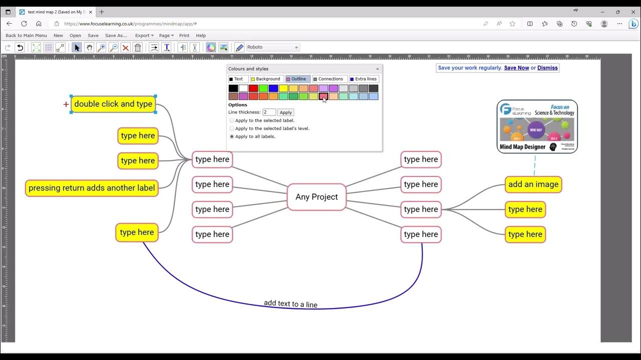 Creating a Focus Mind Map from Start to Finish - YouTube