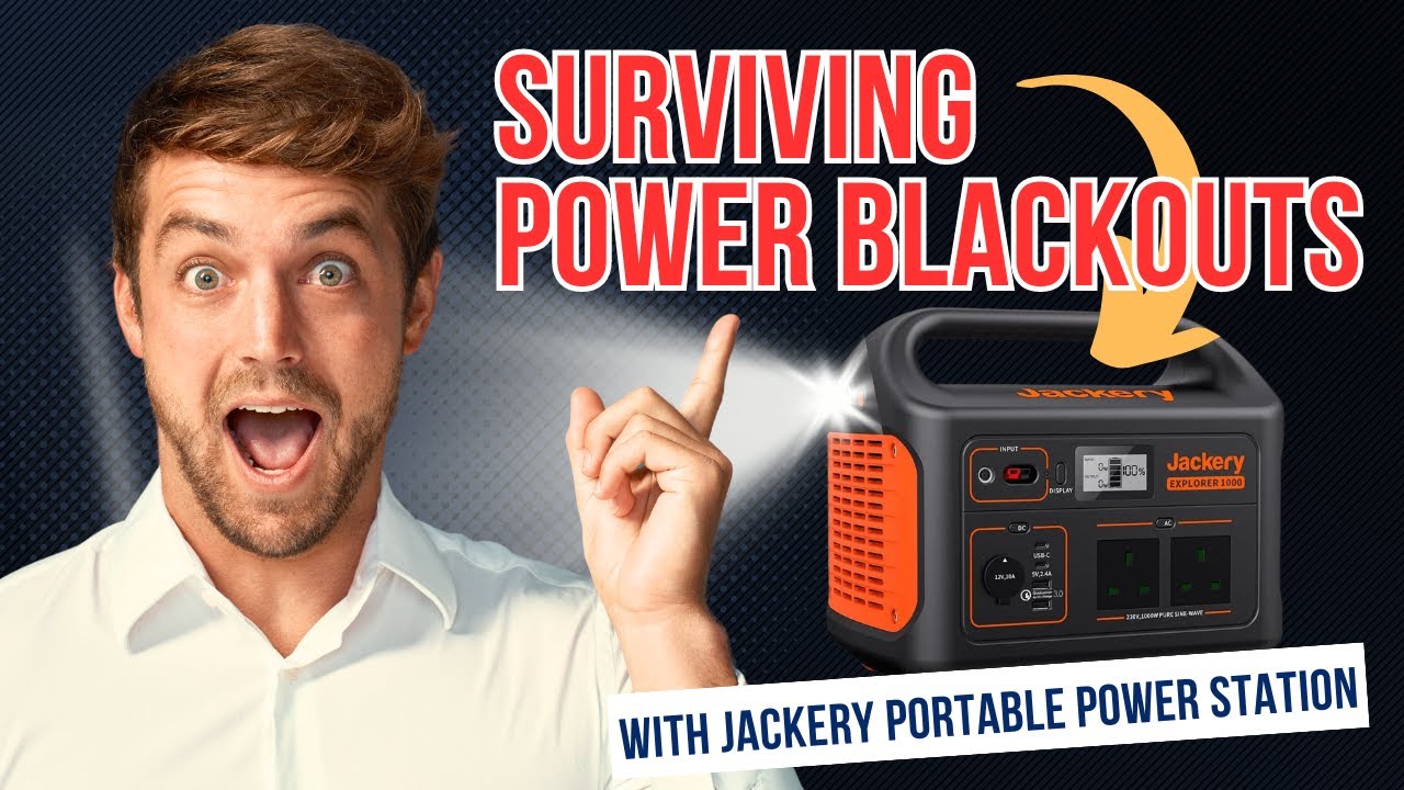 Jackery Portable Power Station:Be Prepared for Power Blackouts - YouTube