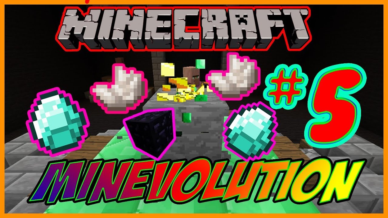 Minecraft MINEVOLUTION Season 2 #5 | SO MUCH XP!!! - YouTube