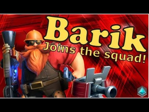 Trying Out Barik for the First Time! | Paladins Gameplay GeekLab - YouTube