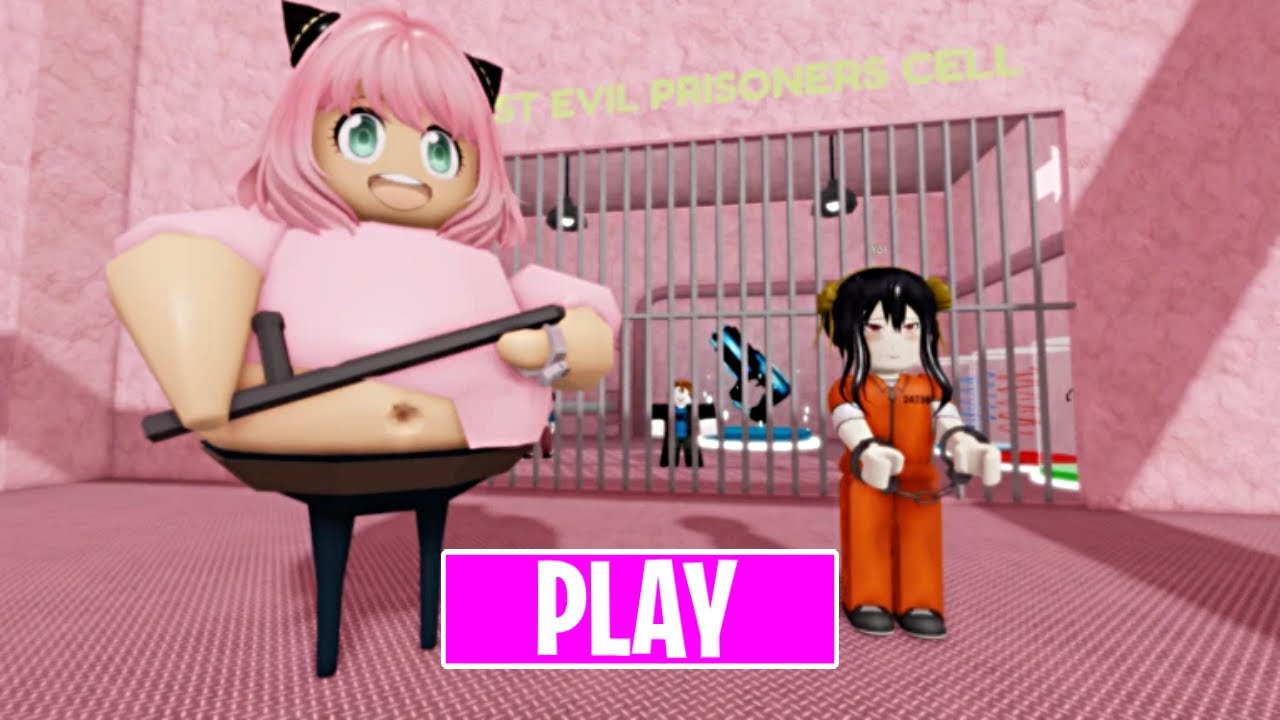 Roblox ANYA PRISON RUN OBBY [FIRST PERSON!] - All Bosses Battle ...