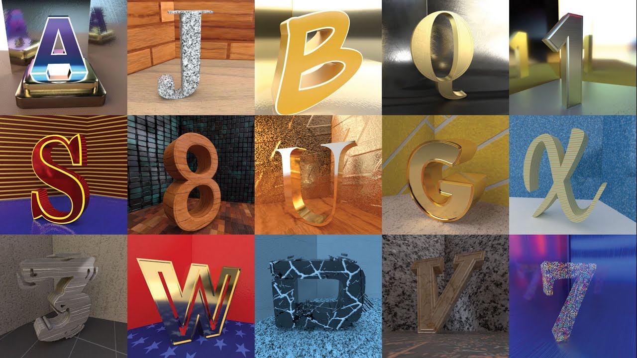 36 Days of type A-Z alphabet. 36days of type. - YouTube