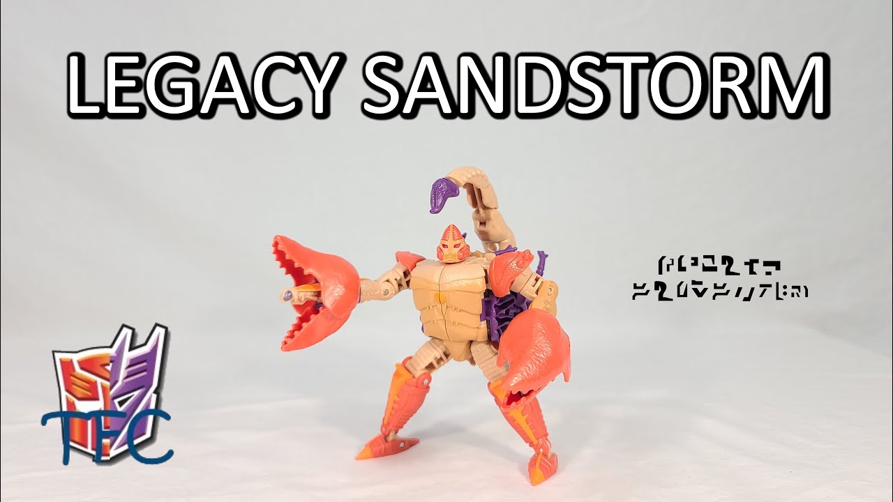 Transformers Review: Legacy Sandstorm - YouTube