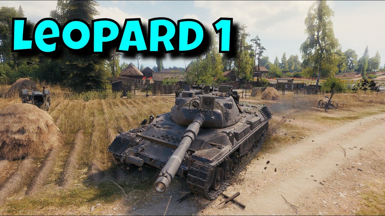 World of Tanks Leopard 1 - 10 Kills 9,1K Damage | Replay #744 - YouTube