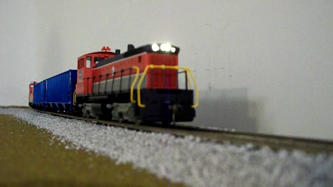 Custom NASA DCC controlled train with directional lighting in HO scale ...