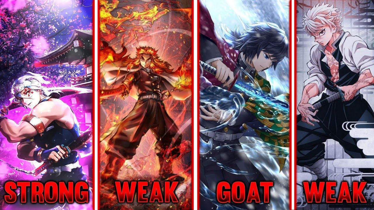 Demon Slayer All Hashira Ranked || Kimetsu No Yaiba || Demon Slayer ...