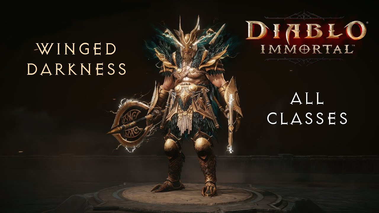 Diablo Immortal - Winged Darkness | ALL classes - YouTube