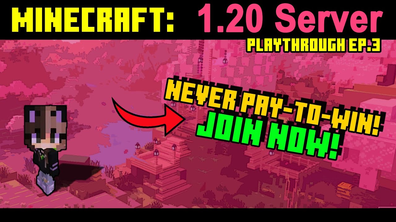 Minecraft 1.20 Server - Playthrough Ep.3 JOIN NOW - YouTube