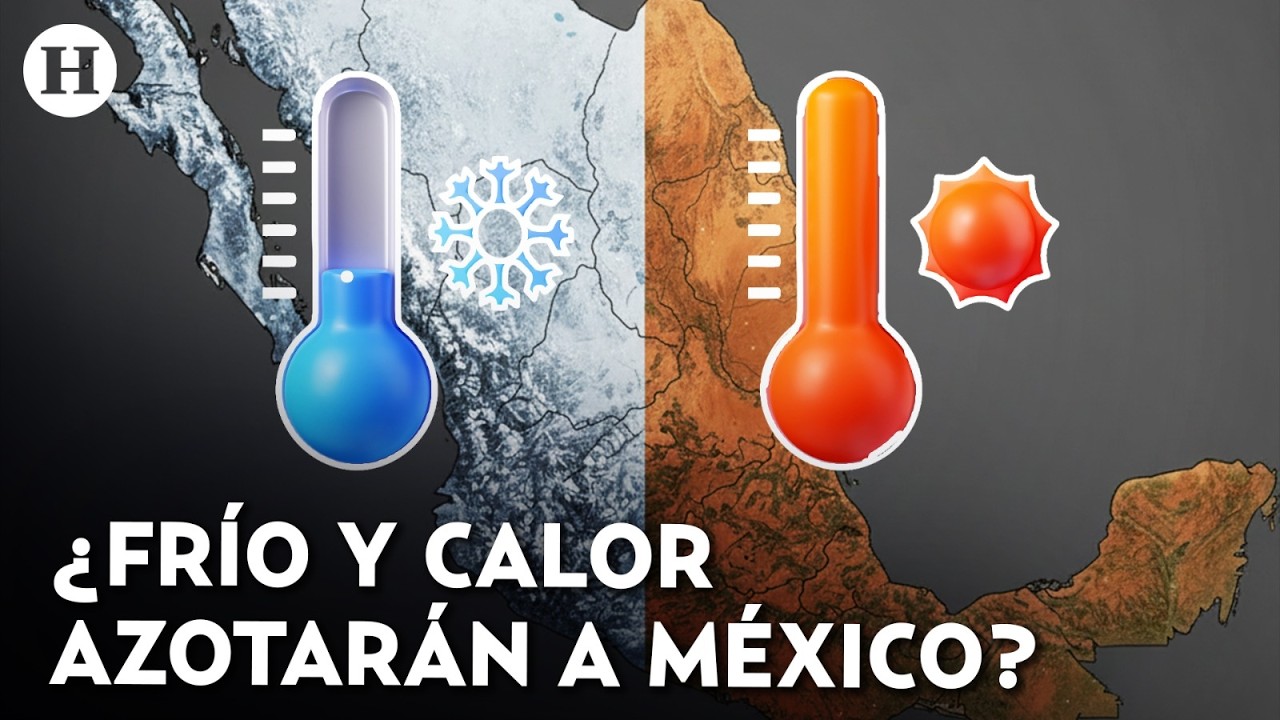 ¡Contraste térmico! Así será el clima hoy en México debido a la entrada ...