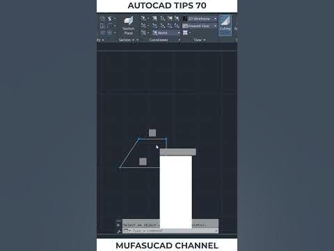 AutoCAD Tips 70 Editing With Constraint #shorts - YouTube
