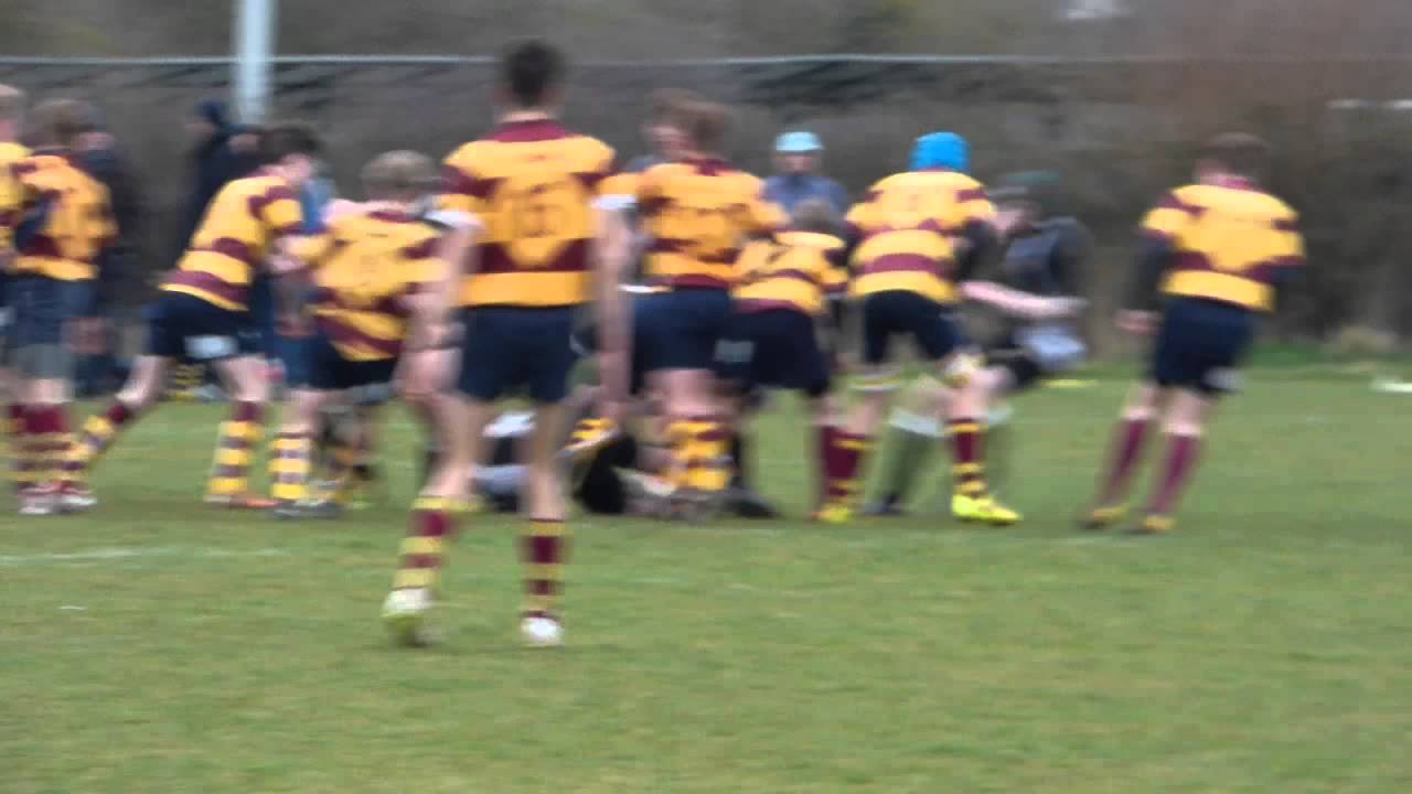 Colchester RFC U16s B v Westcliff at Witham RFC 220315 - YouTube